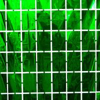 China Silk Grid Metallic Fringe Backdrop 2m Curtain Foil Square Customizable for sale