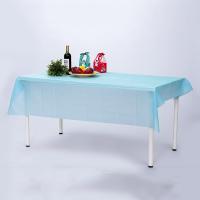 China 60x102inch Vinyl Tablecloth Rectangle Party Table Cloths For Hotel Wedding for sale