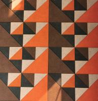 China Parallelogram Interior Wood Wool Acoustic Panel Soundproof Board for sale