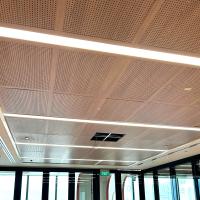China 16/16/6mm  Conference Hall Perforated Acoustic Panel Soundproof Wall Interior Decorative for sale