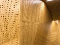 China Office Sound Absorption Wall Panel 16/16/6mm Perforated Acoustic Board for sale