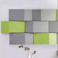 China Soft Fabric Finish Fabric Wrapped Acoustic Panel for School and University for sale