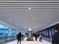 China Linear Aluminum Composite Ceiling Sound Baffles Sound Proofing Panels Building Material for sale