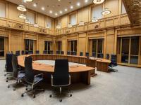 China 1.8/1.8/0.5mm Boardroom Microperforated Acoustic Wood Panels Soundproofing Timber Board for sale