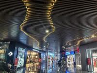 China LED Linear Perforated Anodized Aluminum Panels Ceiling Tiles Sound Baffles Absorption Board for sale