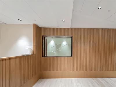 China Grooved Decorative Wood Acoustic Wall Panels Tongue And Groove Soundproofing Board for sale