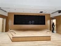 China 2440*128*16mm Grooved Decorative Wood Acoustic MDF Wall Panels Soundproofing Board for sale