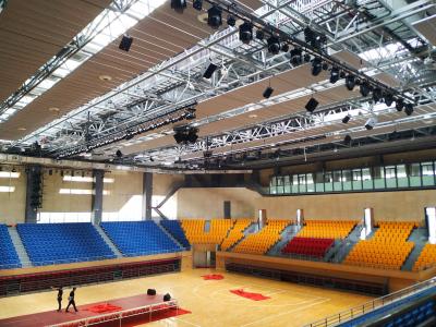 China Ceiling Tiles Fabric Wrapped Acoustic Panel Fiberglass Board Sound Absorbing for sale