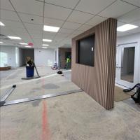 China Office Timber Slat Acoustic Wall Panel Soundproof Interior Decoration Building Material for sale