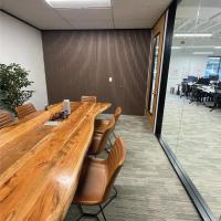 China Interior Fluted Linear Slat Wooden Grooved Acoustic Panels Sound Absorption Building Product for sale