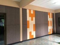 China House Lobby Decorative Soundproofing Fabric Wrapped Acoustical Wall Panels Absorbing Board for sale