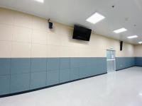 China School Lobby Decorative Material Fabric Wrapped Acoustical Wall Panels Absorbing Board for sale