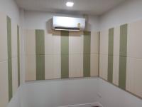 China 4'x2'x1'' Fireproof Easy-installation Fabric Wrapped Acoustical Wall Panels Absorbing Board for sale