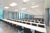 China Conference Hall Ceiling Tile RAL9016 White PVDF Microperforated Aluminium Composite Panels for sale