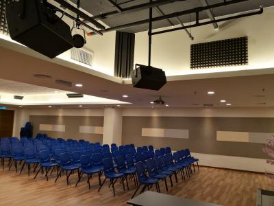 China Multipurpose Hall Timber Microperforated Aluminium Composite Soundproofing Panels for sale