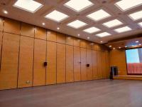 China 5/3mm Auditorium Linear Grooved Acoustic Wall Panels Sound Absorption Isolation Board for sale