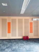 China Office Customized Slot Grooved Acoustic Wall Panels Sound Absorption Isolation Board for sale
