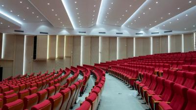 China Auditorium Wall Panels 2/2/0.5mm NANO Microperforated Sound Absorption Acoustic Board for sale