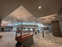 China Non-combustible Seamless Metal Ceiling Microperforated Acoustic Panel Soundproof Board for sale