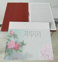 China Digital Spray Painting Metal Microperforated Acoustic Panel Soundproof Board for sale