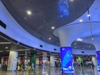 China Shopping Mall Ceiling Tiles Customs Design Pattern Aluminum Perforated Acoustic Panels for sale