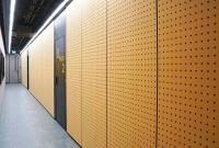 China Office Wall Sound Absorption Wooden Perforated Acoustic Panel Soundproofing Board for sale