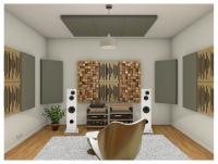 China HIFI Studio Room Timber Perforated Acoustic Wall Panels Sound Absorption Board for sale