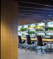 China Decorative and Sound Absorption Wall Acoustic Panels Timber Perforated Sound Board for sale
