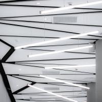 China Ceiling Tiles Triangle Shape Aluminum Microperforated Acoustic Panels Soundproofing Board for sale