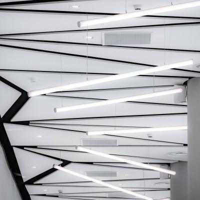 China Ceiling Tiles Triangle Shape Aluminum Microperforated Acoustic Panels Soundproofing Board for sale