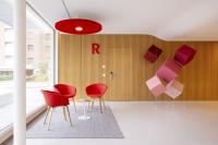 China Office lobby wall panel seamless oak veneer NANO microperfroated soundproofing board for sale