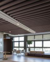 China Offfice Ceiling Tiles Baffles 2/2/0.5mm NANO Microperforated Sound Absorption Acoustic Board for sale