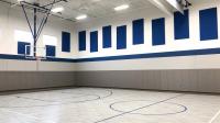 China Sport Hall Wall 50mm Thick Soundproofing Fabric Wrapped Acoustical Panels Absorbing Board for sale