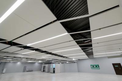 China Seamless Sound Absorbing Suspended Ceiling Tiles Aluminum Microperforated Acoustic Panels for sale