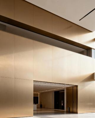 China seamless perforated  sound absorbing metal panels interior decorative wall boards for sale