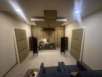 China Studio Room 50mm Thick Soundproofing Fabric Wrapped Acoustical Panels Absorbing Board for sale