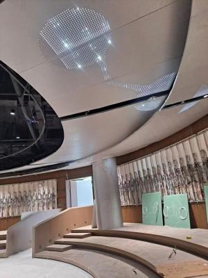 China Ceiling Tiles Seamless Perforated Sound Absorbing Metal Panels Interior Wall Boards for sale