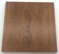 China Lobby Wall 0.5mm Micro Perforated Acoustic Panel Wall Sound Absorption Decorative Board for sale