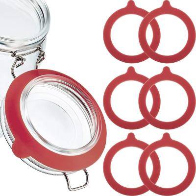 China ODM Food-Grade Silicone Rubber Gasket for Kitchen Utensil Glass Jars - High Temperature Resistance 230°C for sale