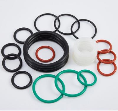 China Silicone Rubber Seal Rings 30-80 Shore A Hardness with 5.5-8.0 MPa Tensile Strength for Industrial Applications for sale