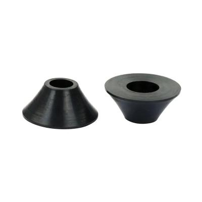 China Temperature Resistant Silicone Rubber Hole Cover 30-80 Shore A Hardness Non-Toxic Dust Proof Grommet for sale