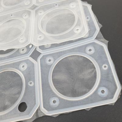 China Vietnam Custom Clear Silicone Rubber Gasket - Anti Slip Cushioning Seal for High Temperature Applications up to 300°F for sale