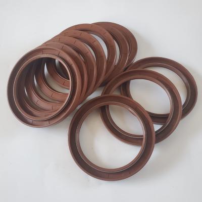 China Custom Silicone Rubber Double Lip TC Shaft Oil Seal - 30-80 Shore A Hardness, 5.5-8.0 MPa Tensile Strength for sale