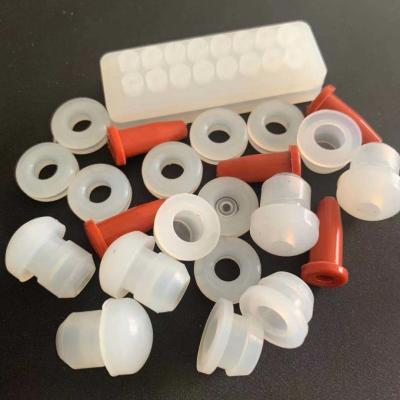 China Precision Silicone Rubber Grommets for Vibration Isolation - Automotive & Industrial Applications with Custom Hardness Options for sale
