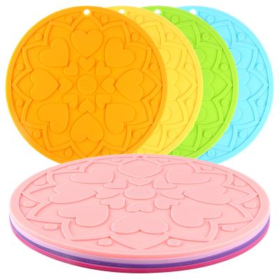 China Heat Resistant Silicone Pot Holder & Coaster Set - Food Grade Material -150°F to 500°F Temperature Range for sale