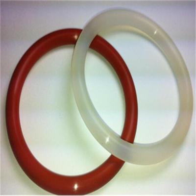 China Transparent Silicone Rubber Seal Ring Gasket 0.5-3500mm Diameter for Medical Equipment for sale