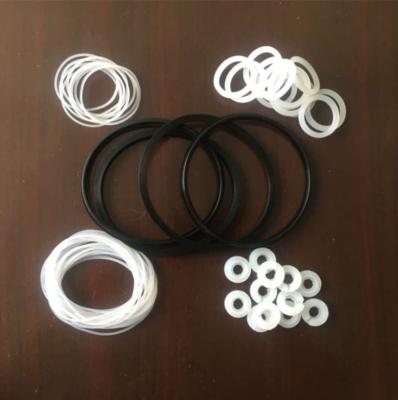 China Synthetic Silicone Rubber Gasket & Self-Lubricating Nitrile Rubber Seals - Temperature Range -30°C to 120°C, Shore 70±5 Hardness for sale