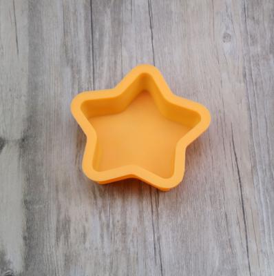 China Custom Star-Shaped Silicone Bake Tool & Food Grade Candy Mold - Heat Resistant up to 450°F, Dishwasher Safe for sale