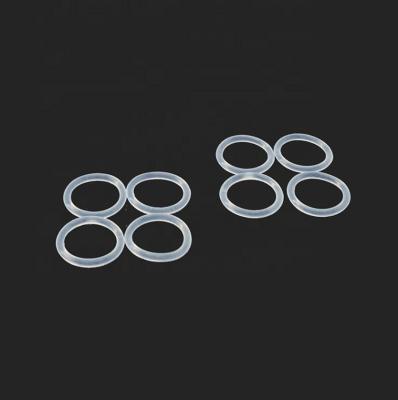 China Transparent Food Grade Silicone Rubber O-Ring Seal - Temperature Range -60°C to 230°C for Industrial Applications for sale