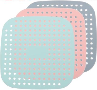 China Reusable Air Fryer Silicone Mat - Temperature Resistant 260°C Food Grade Material 40-80 Shore Hardness for sale